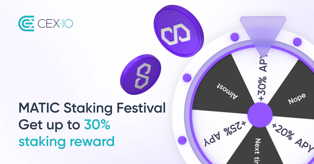 Boost Your MATIC Staking: Spin the Wheel for up to 30% Reward!