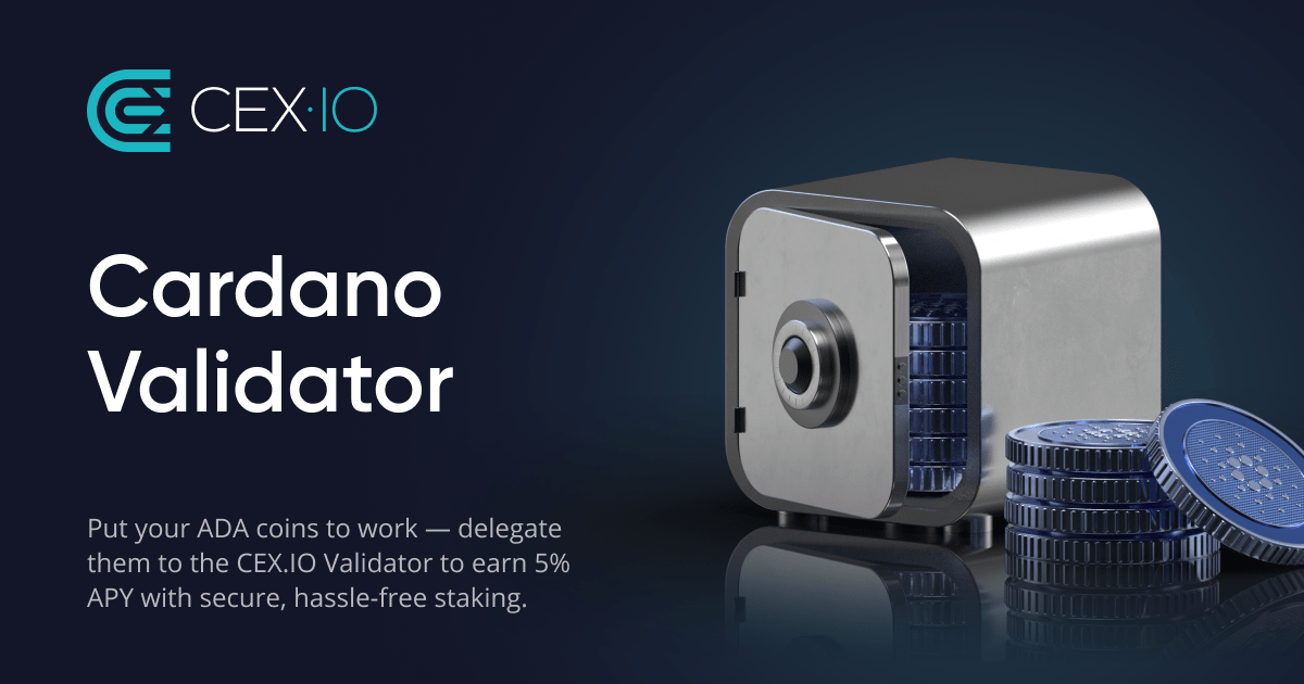 Stake blockchain assets with a secure staking validation node — CEX.IO ...